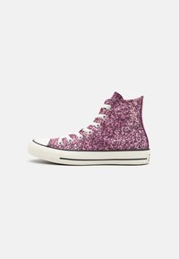Converse CHUCK TAYLOR ALL STAR GLITTER - High-top trainers - orchid ...