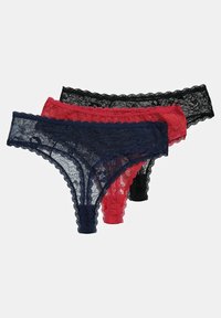 Ulla Popken String - multicolored/grey denim - Zalando.de