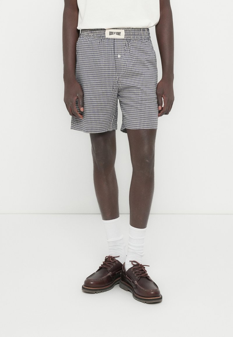 House of Sunny CLASSIC LOUNGE BOX FIT UNISEX - Shorts - navy/dark blue ...