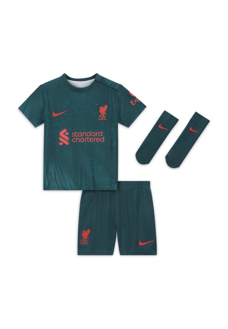 Nike Performance LFC I NK DF KIT AW - Shorts - dark atomic teal rio ...