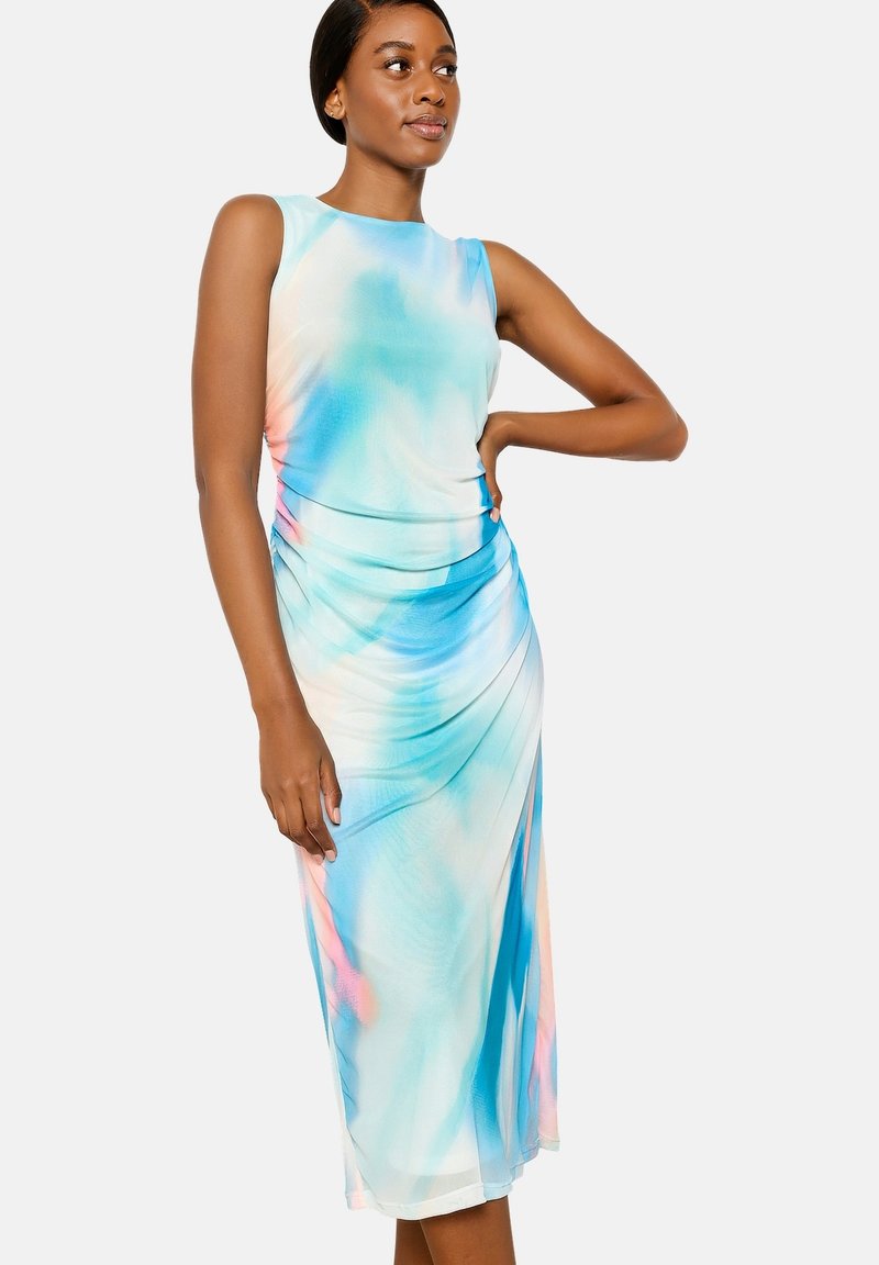 LolaLiza WITH BLURRY PRINT - Robe de jour - blue lagoon/bleu - ZALANDO.FR
