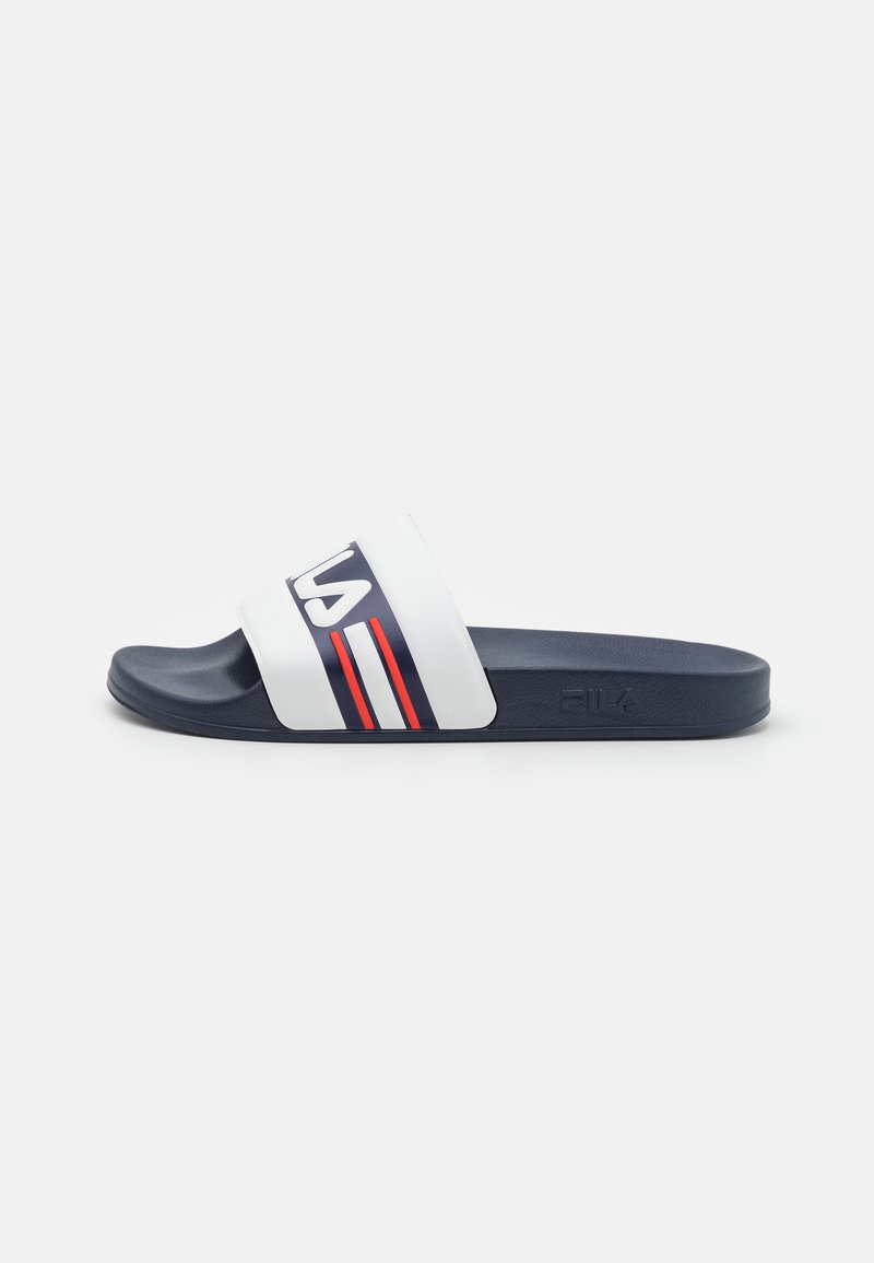 Fila OCEANO UNISEX - Mules - navy/white/dark blue - Zalando.co.uk