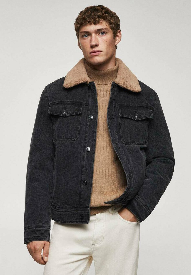 Mango WASP - Denim jacket - grey - Zalando.ie