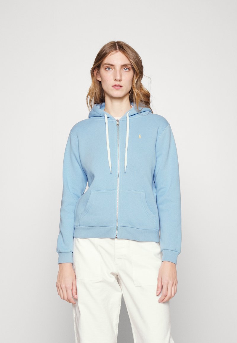 Polo Ralph Lauren LONG SLEEVE - Vetoketjullinen college - blue/sininen ...