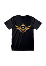 Henry Tiger NINTENDO LEGEND OF ZELDA HYRULE LOGO - Print T-shirt ...