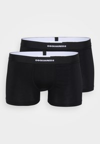 Dsquared2 NEW BASIC TRUNK 2 PACK - Boxer Briefs - black/schwarz - Zalando