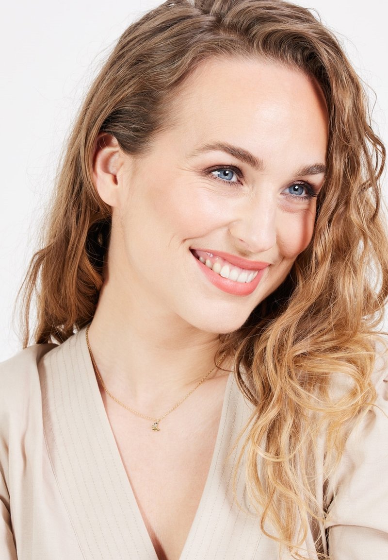 Lucardi MODERN BASIC - Necklace - gold-coloured - Zalando
