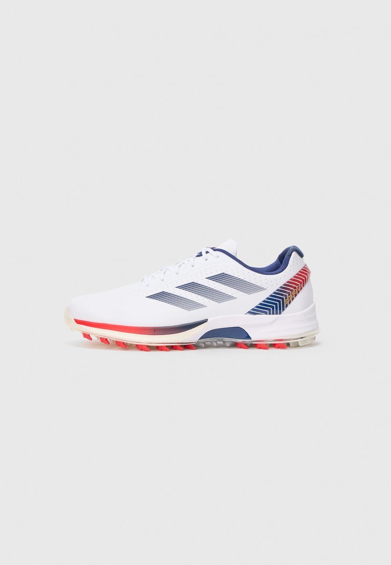 adidas Golf ADIZERO ZG - Golfschoenen - white/darkblue/red/wit - Zalando.nl