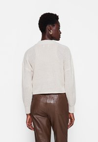 ONLY ONLCAROL NICE LS NOOS - Vest - pumice stone/beige - Zalando.nl
