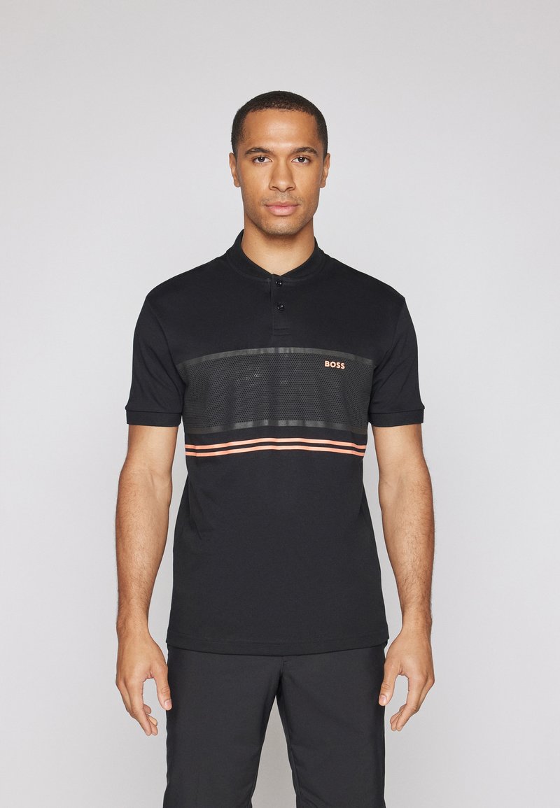 BOSS PARIQ - Polo shirt - black - Zalando.ie