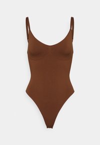 Hunkemöller SEAMLESS ENHANCING HIGH LEG - Body - red/brown - Zalando