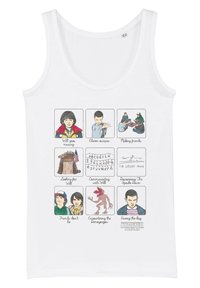 Henry Tiger STRANGER THINGS STORY - Débardeur - white/blanc - ZALANDO.FR