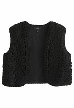 Next SLEEVELESS CROPPED - REGULAR FIT - Weste - black/schwarz - Zalando.ch