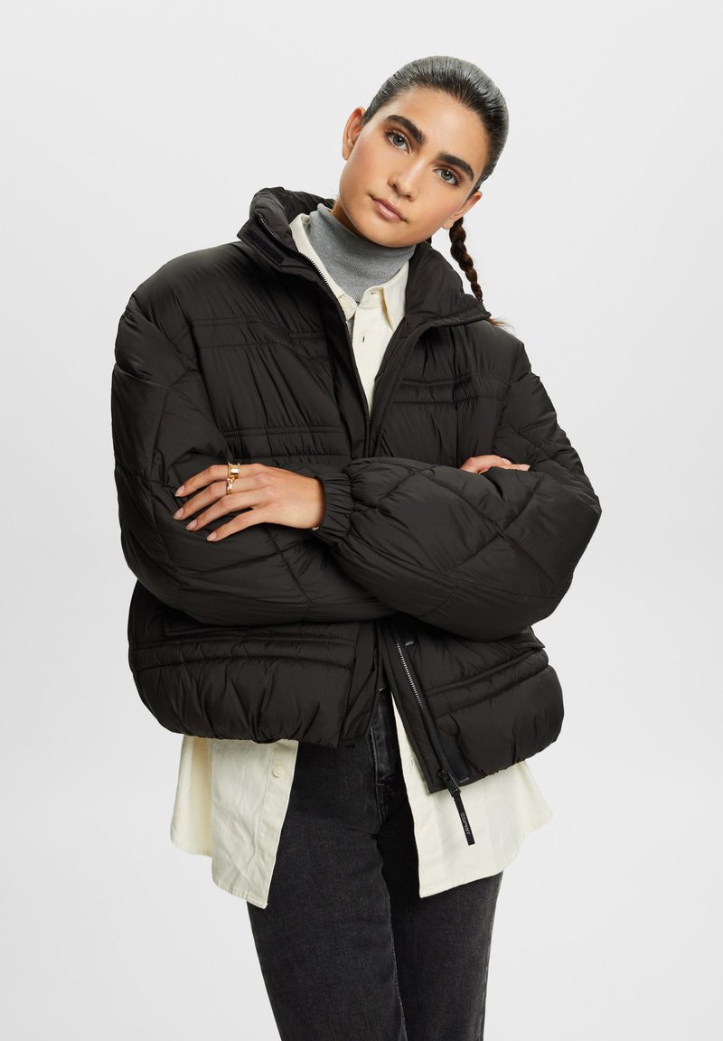 edc by Esprit CLOUD - Winterjas - black/zwart - Zalando.be