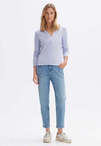 OPUS SOMOKO - Langarmshirt - soft viola/flieder - Zalando