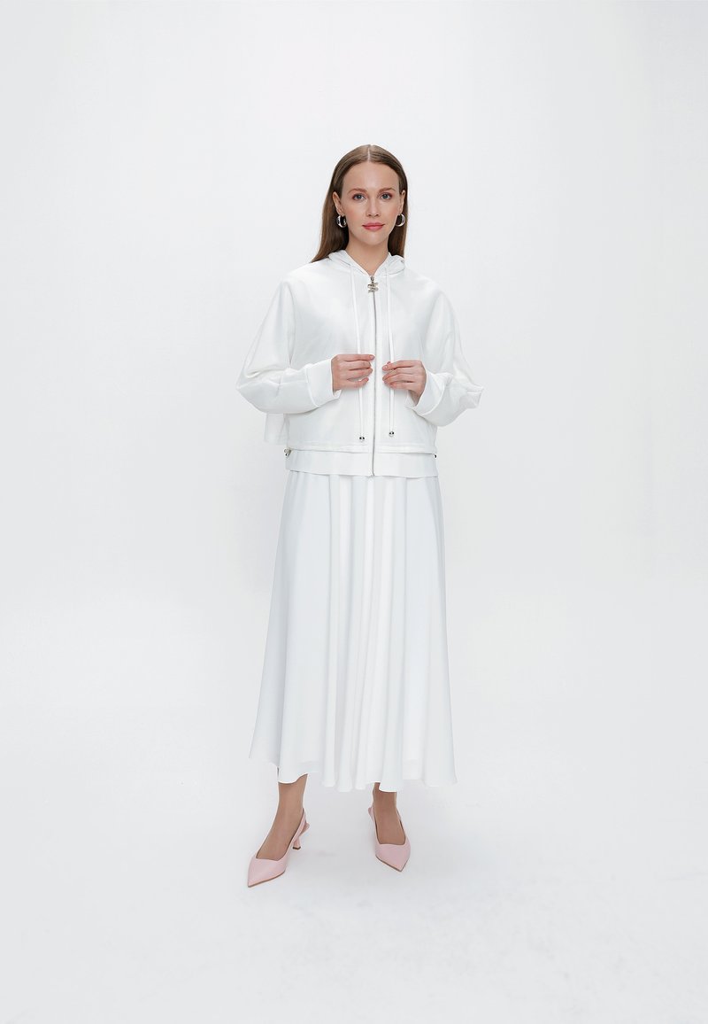Armine MODEST EVENING DRESS - Sweatjacke - white/weiß - Zalando.de
