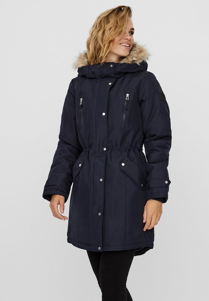 Vero Moda Winter coat - navy blazer/dark-blue denim - Zalando.de