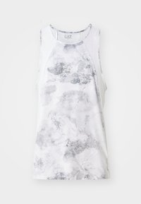 EA7 Emporio Armani TANK - Top - fancy star white/off-white - Zalando.co.uk