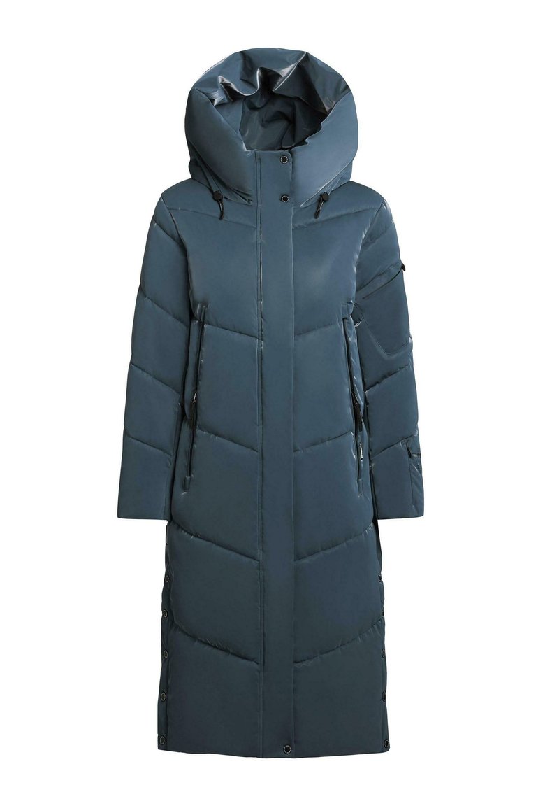 khujo PULSET SHINY - Winter coat - dim blue/blue - Zalando.co.uk