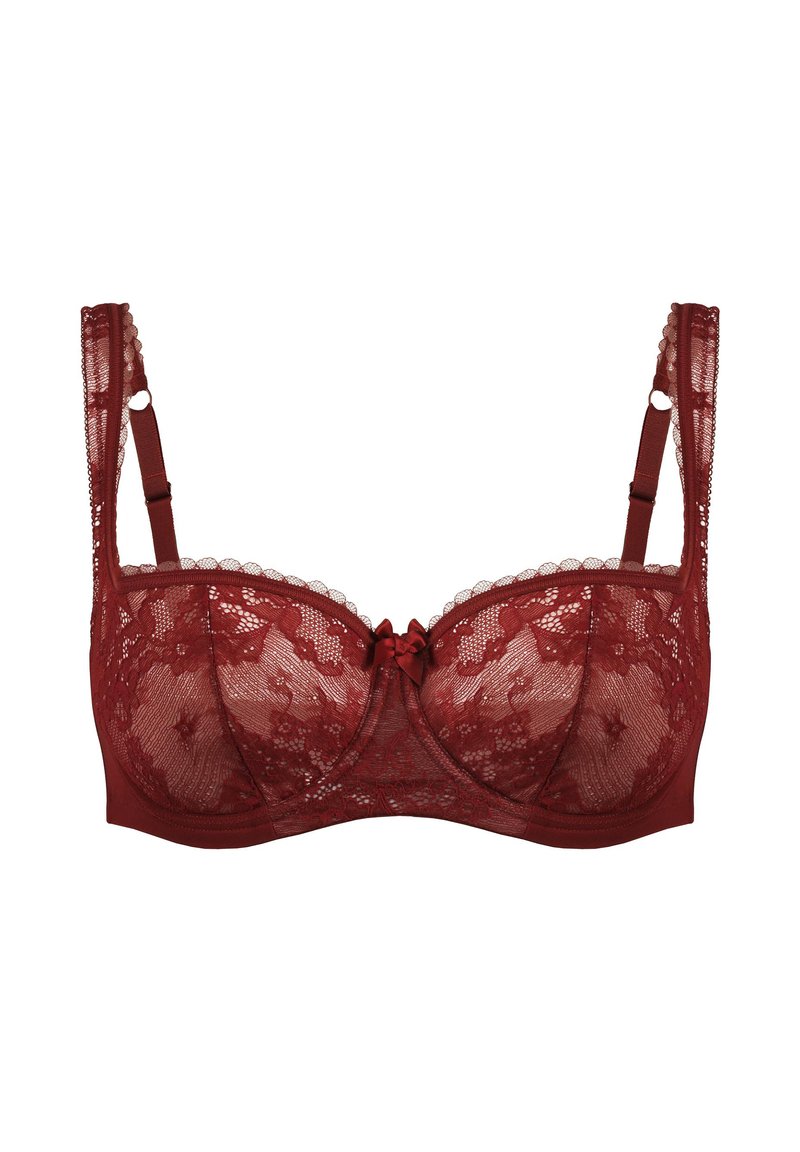 ROSME ELIZA - Biustonosz z fiszbiną/ciemnoczerwony - Zalando.pl