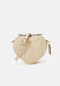 COACH QUILTED HEART - Schoudertas - ivory/crème - Zalando.nl
