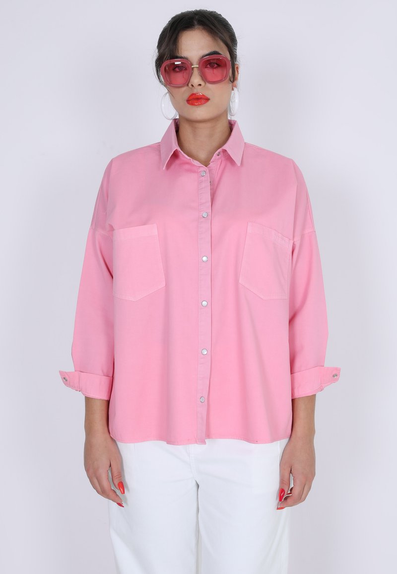 Jean Marc Philippe Button-down blouse - rose/pink - Zalando.de