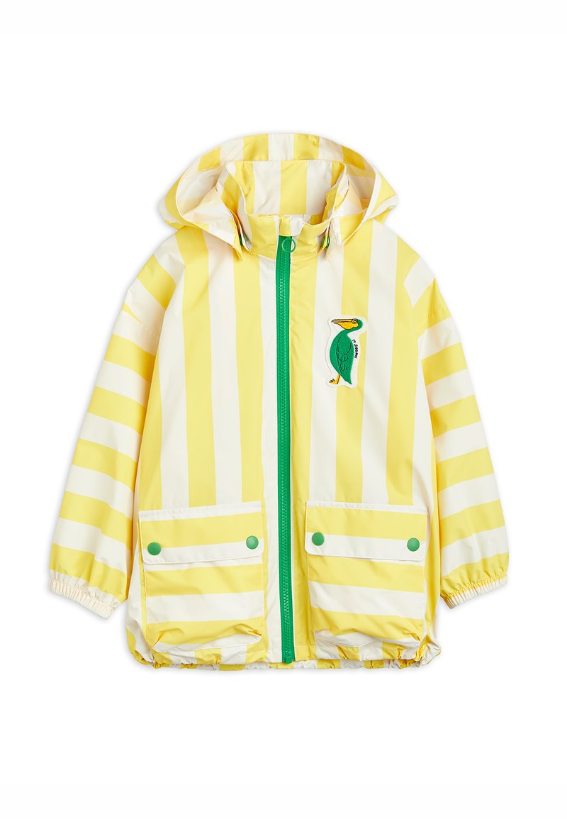 Mini Rodini PELICAN STRIPE WINDBREAKER UNISEX - Übergangsjacke - yellow ...