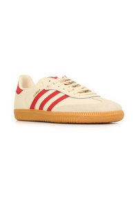 adidas Originals SAMBA - Trainers - cream white better scarlet gum ...