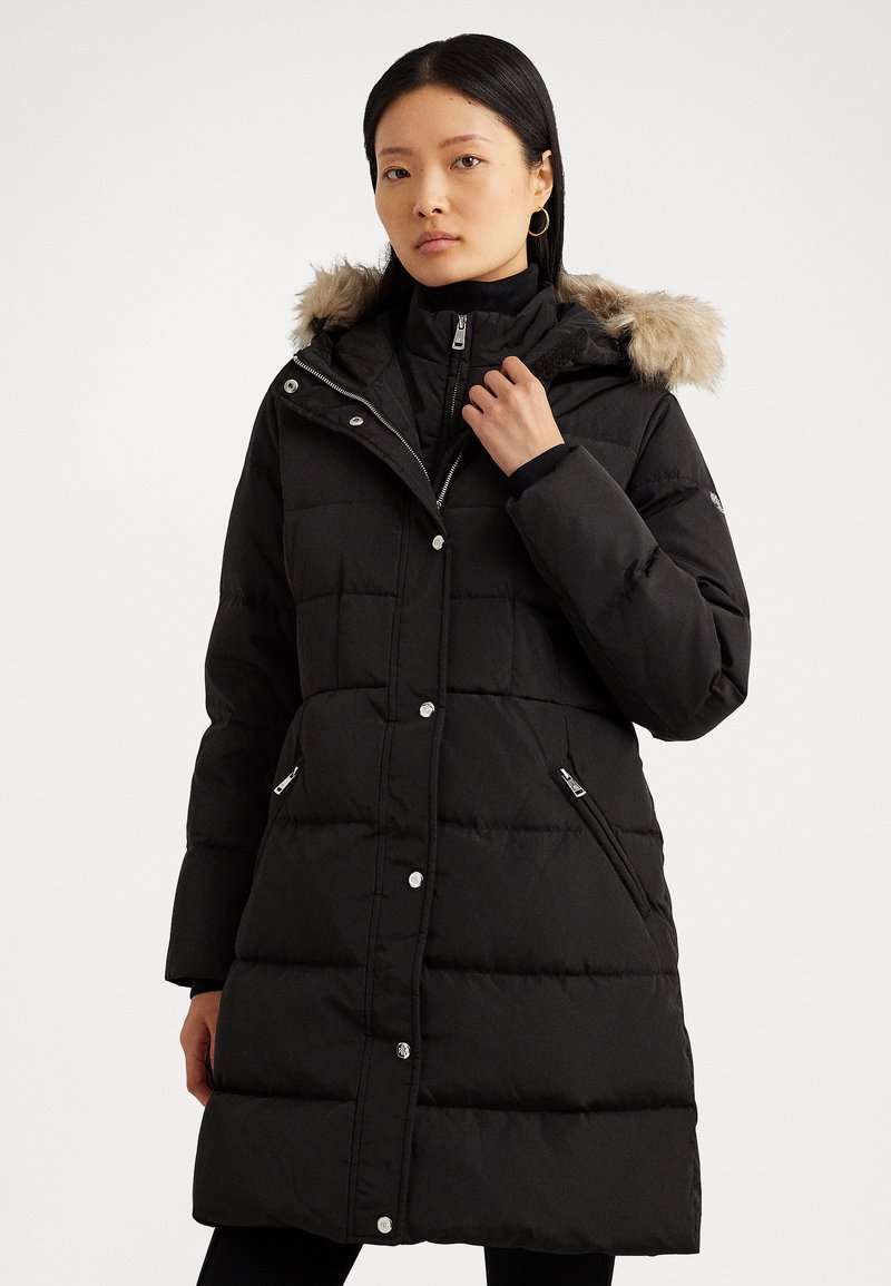 Lauren Ralph Lauren HOOD INSULATED COAT - Dunkappa / -rock - black ...
