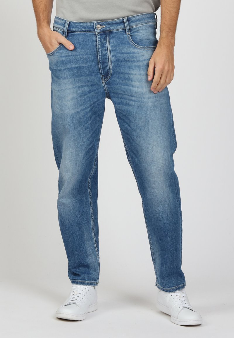 Gang Jeans Relaxed Fit - midblue wash/blue denim - Zalando