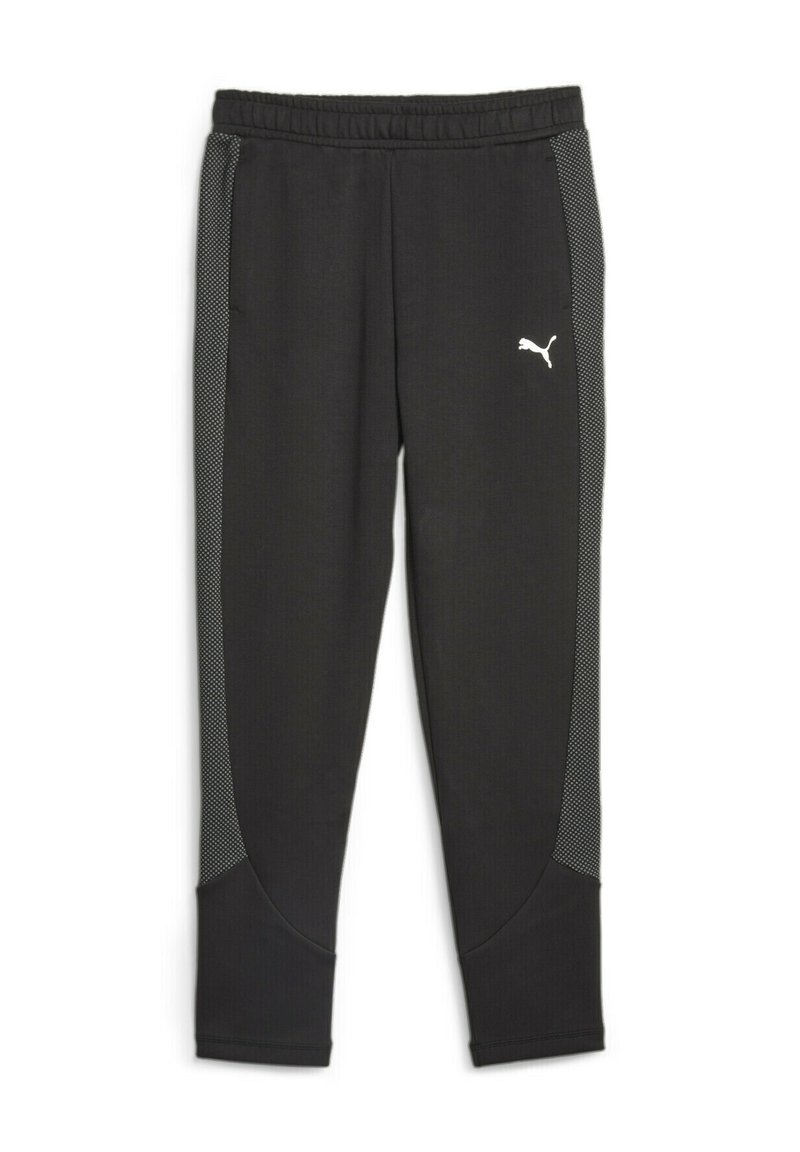 Puma EVOSTRIPE MIT HOHEM BUND - Pantalon de survêtement - black/noir - ZALANDO.FR