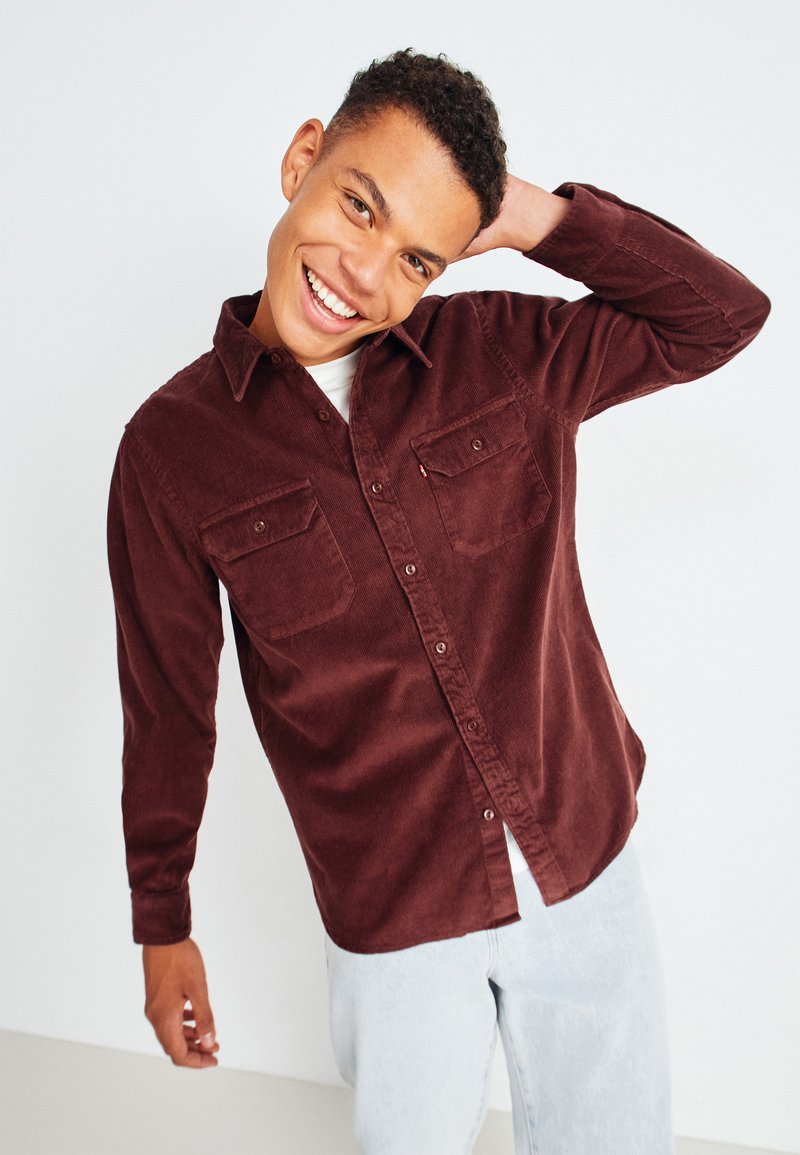 Levi's® JACKSON WORKER - Hemd - decadent chocolate/braun - Zalando.ch