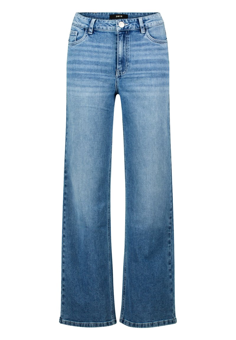 zero WITNEY HELL - Wide leg - blue denim/blauw denim/bluedenim - Zalando.nl