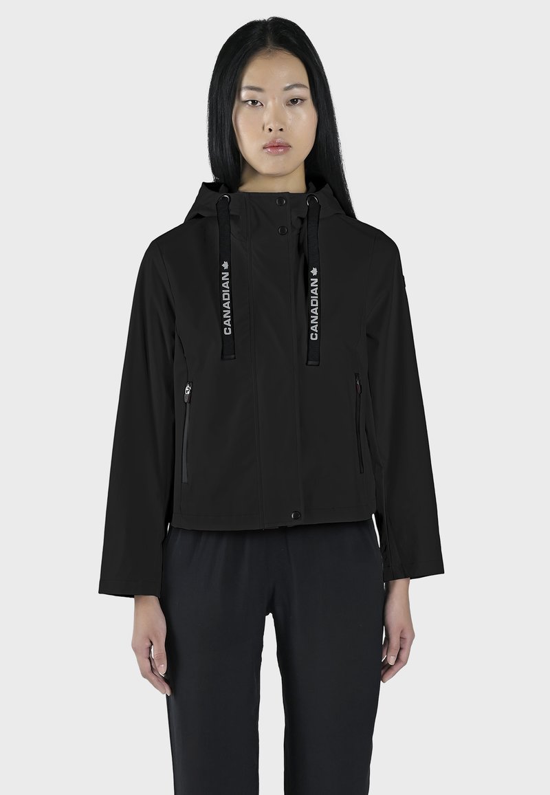 Canadian Classics JULY - Waterproof jacket - black - Zalando
