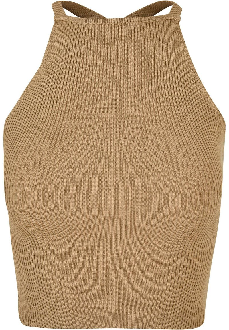 Urban Classics DAMEN CROSSED BACK - Top - unionbeige/beige - Zalando.dk