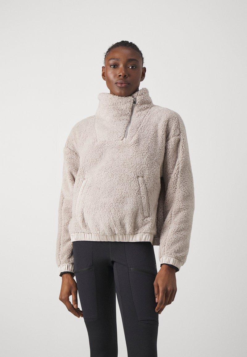 Athleta TUGGA - Fleecová mikina - abalone grey/antracitová - Zalando.cz