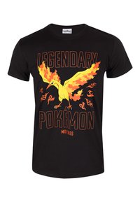 Pokemon POKÉMON LEGENDARY MOLTRES - Triko s potiskem - black/černá ...