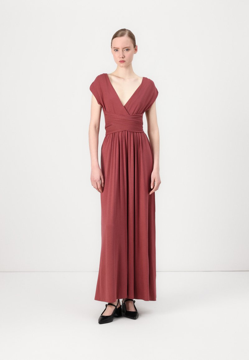 Anna Field Jerseykleid - roan rouge/dunkelrot - Zalando.at