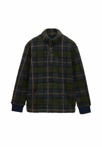 Tom Joule REGULAR FIT - Fleece jumper - navy check/blue - Zalando