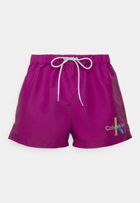 Calvin Klein Swimwear DRAWSTRING - Swimming shorts - dahlia/purple ...