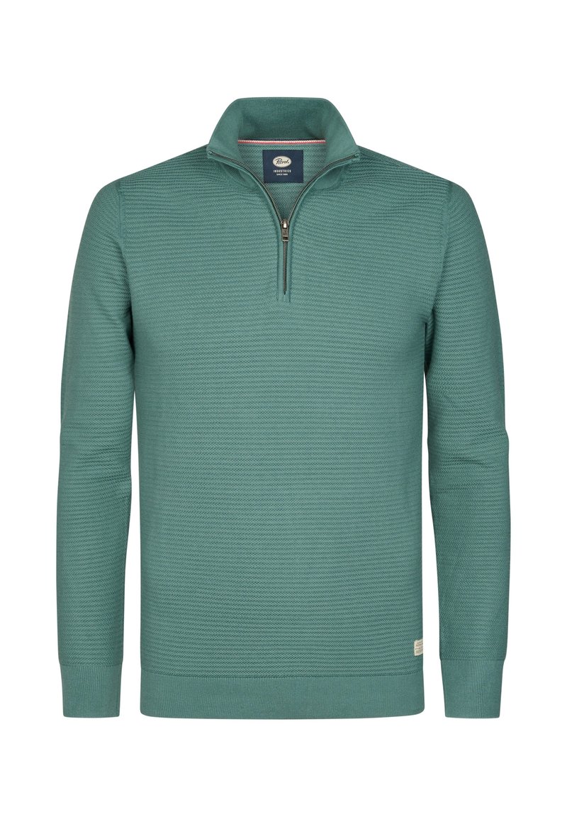Petrol Industries PELÍCANO - Strickpullover - oil green/grün - Zalando