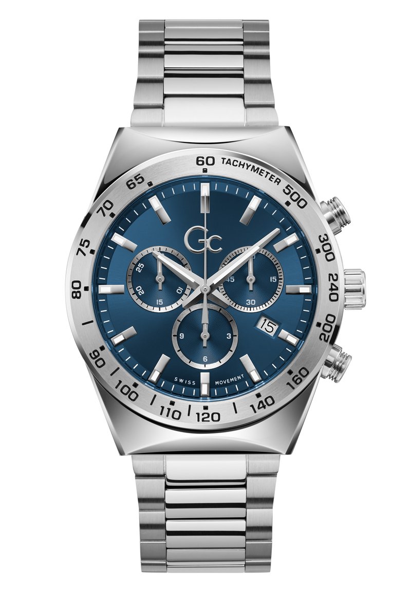 Gc Watches GC CLUBHOUSE - Montre à aiguilles - silver-coloured/argenté ...