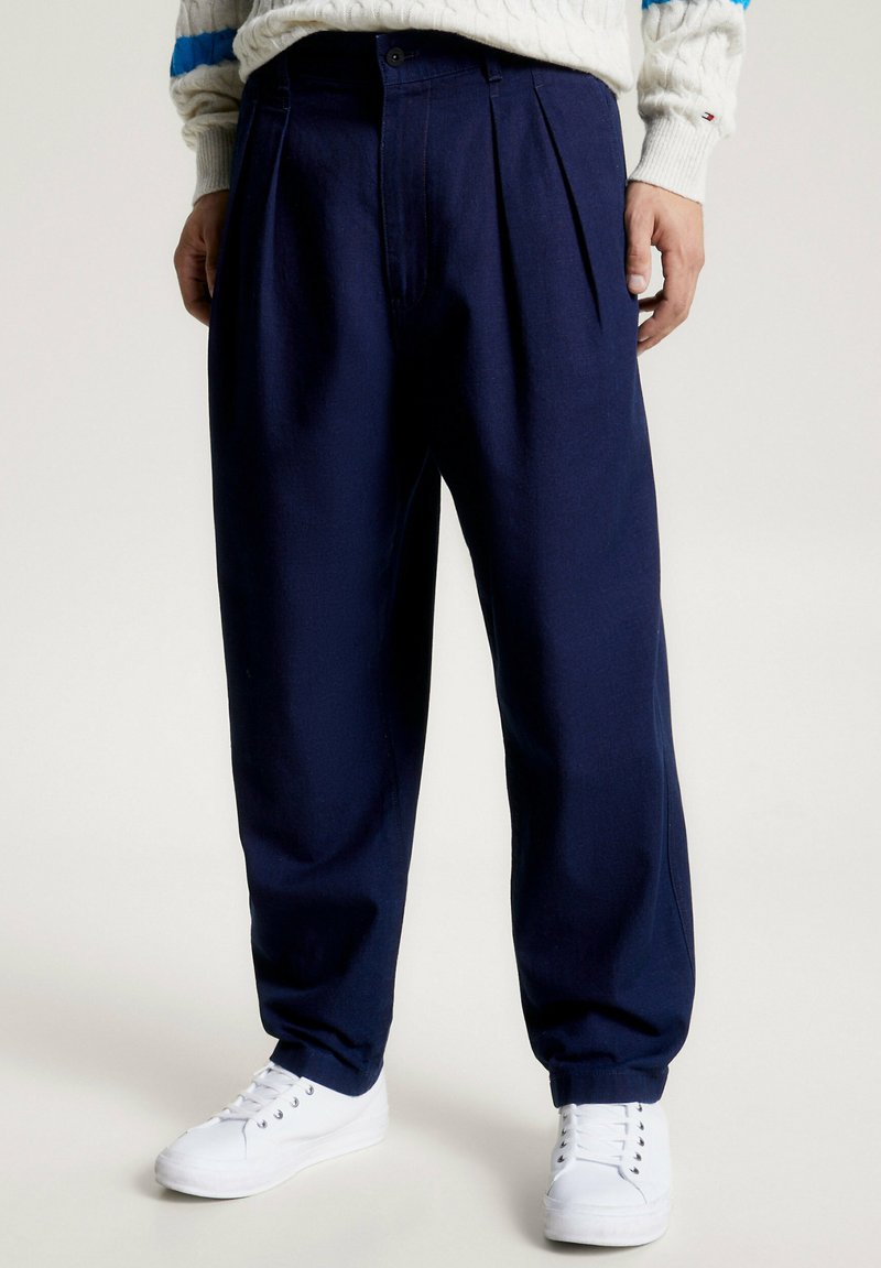 Tommy Hilfiger PLEATED - Jeans Relaxed Fit - malcolm blue/blau - Zalando.ch