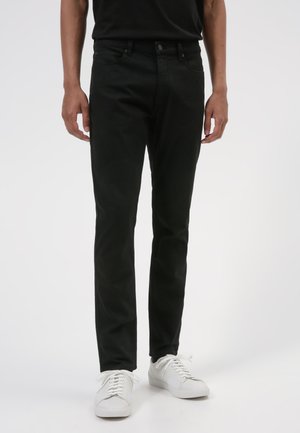 Mustang OREGON - Jean droit - light scratched used/denim bleu gris ...