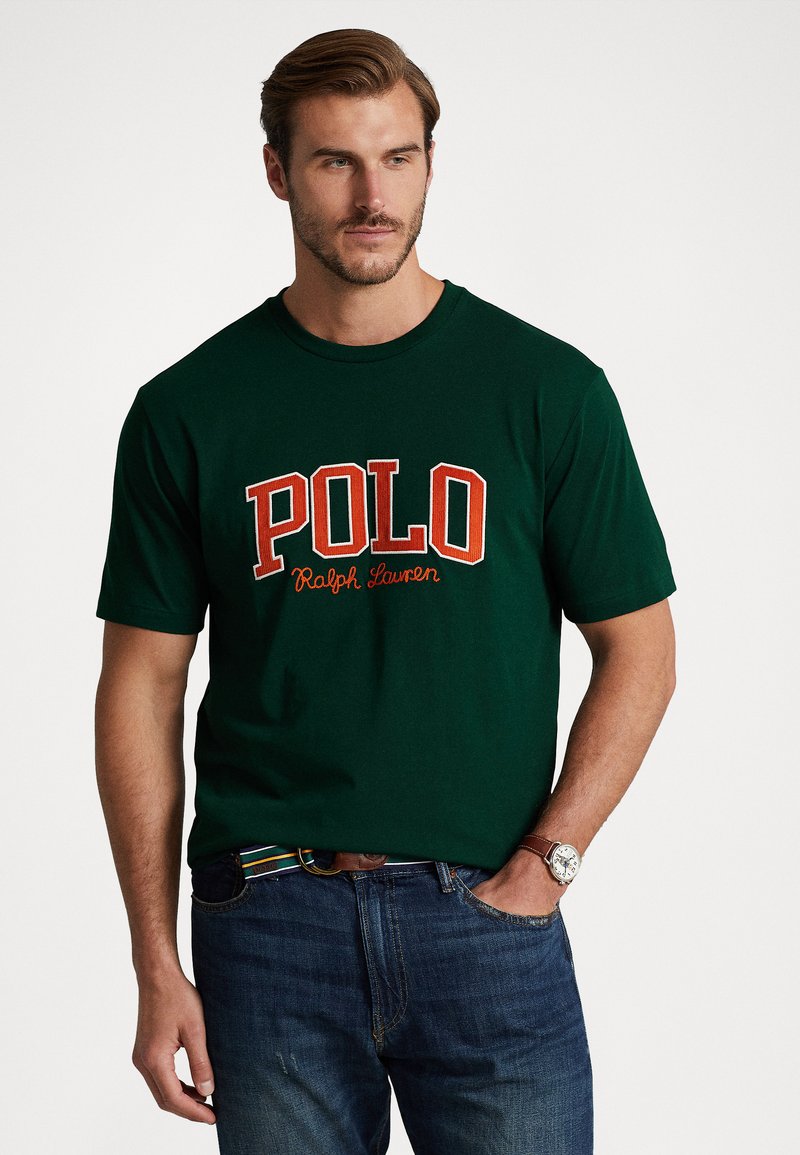 Polo Ralph Lauren Big & Tall SHORT SLEEVE - T-Shirt print - college ...