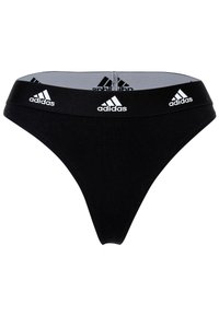 adidas Performance 2 PACK - Tanga - schwarz weiß/schwarz - Zalando