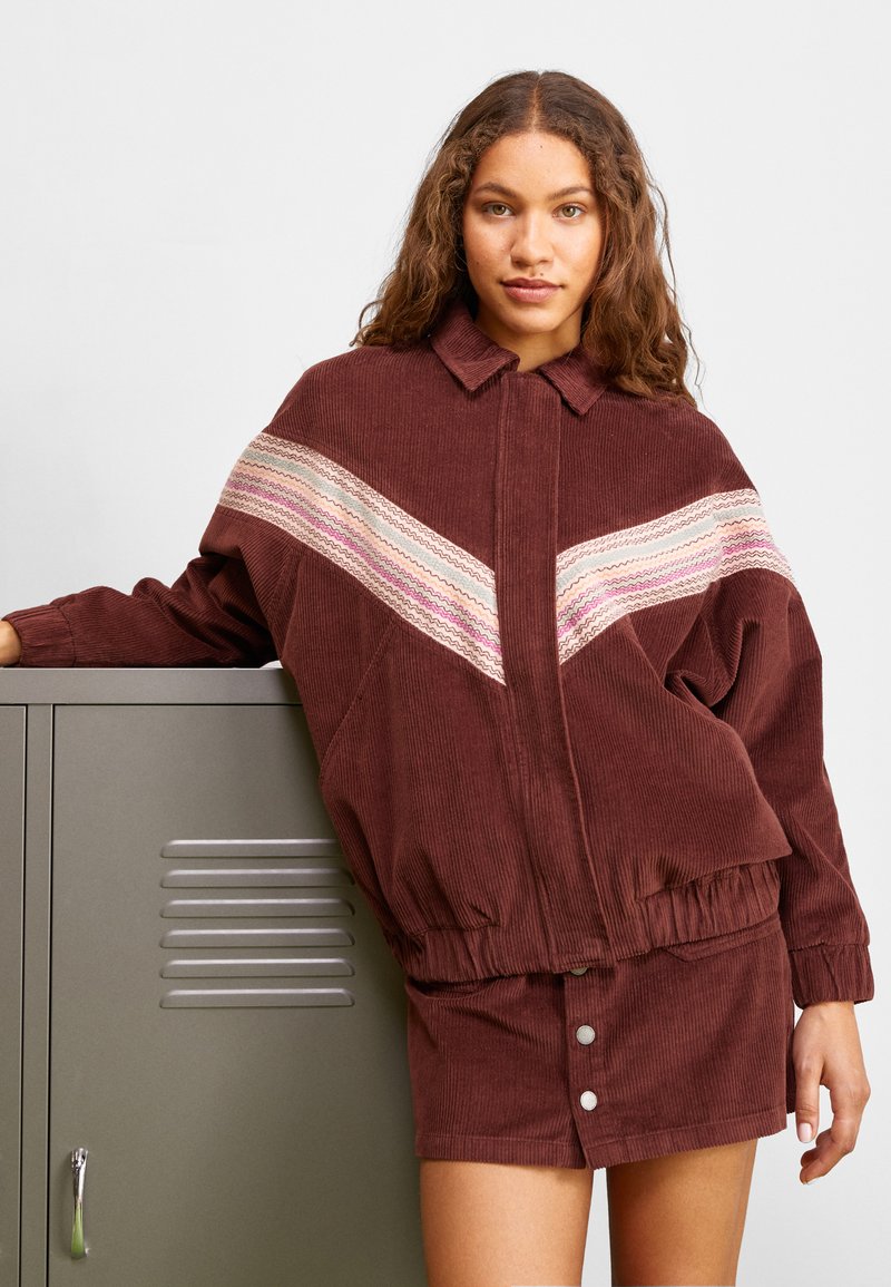 Roxy OCEAN TALK - Bomber Jacket - bitter chocolate/brown - Zalando.de