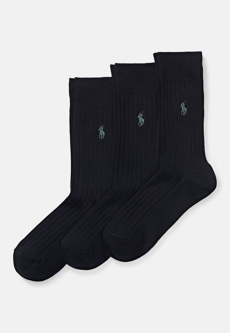 Polo Ralph Lauren EGYPT CREW 3 PACK - Socken - black/schwarz - Zalando.at