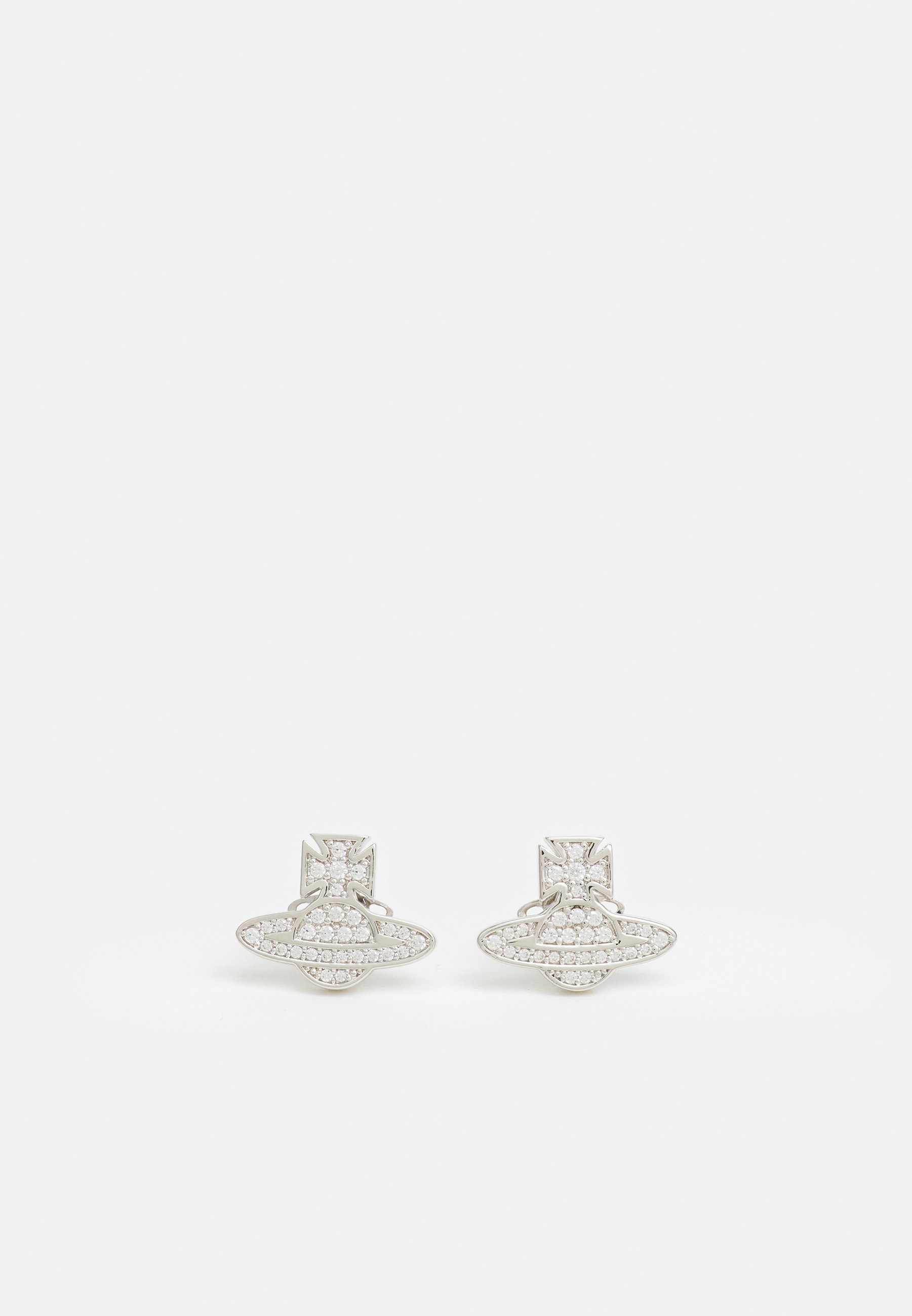 Romina pave orb earrings store