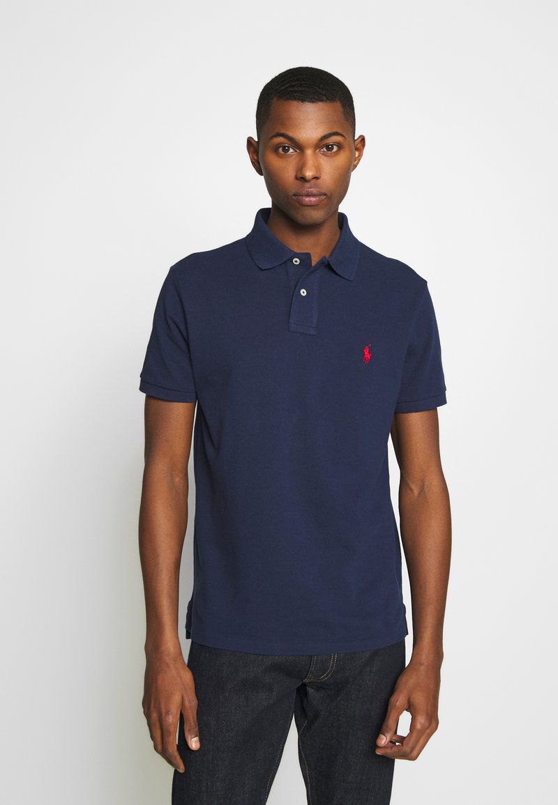 Polo Ralph Lauren CUSTOM SLIM FIT - Polo shirt - newport navy/dark blue - Zalando.ie